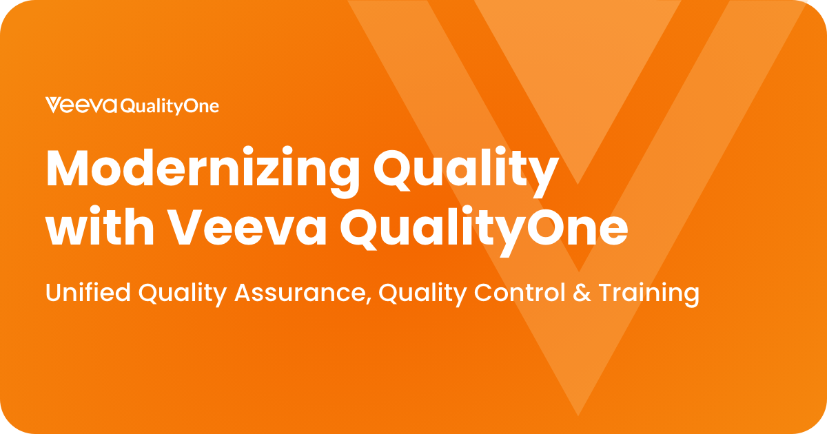 What is Quality Management? The Ultimate Guide | Veeva QualityOne