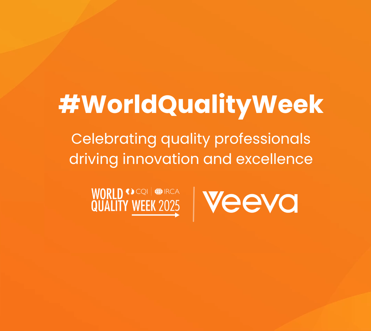 World Quality Week 2025 | Veeva QualityOne